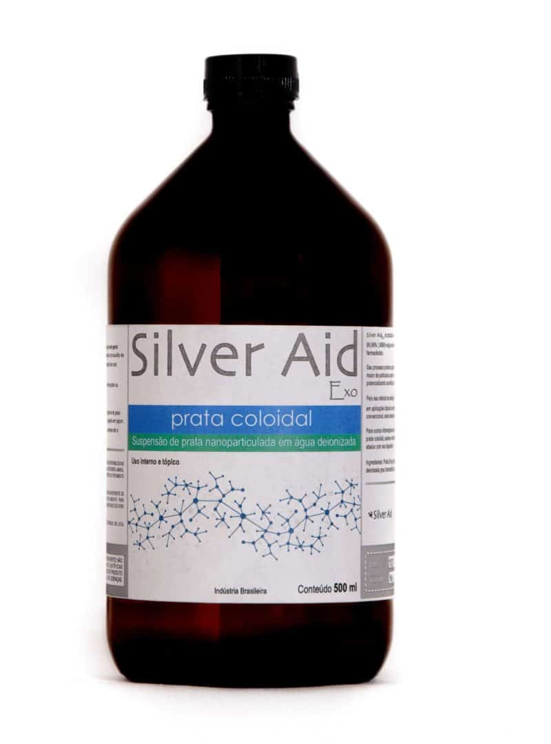 Silver Aid Prata Coloidal 500 ml | Loja Silver Aid